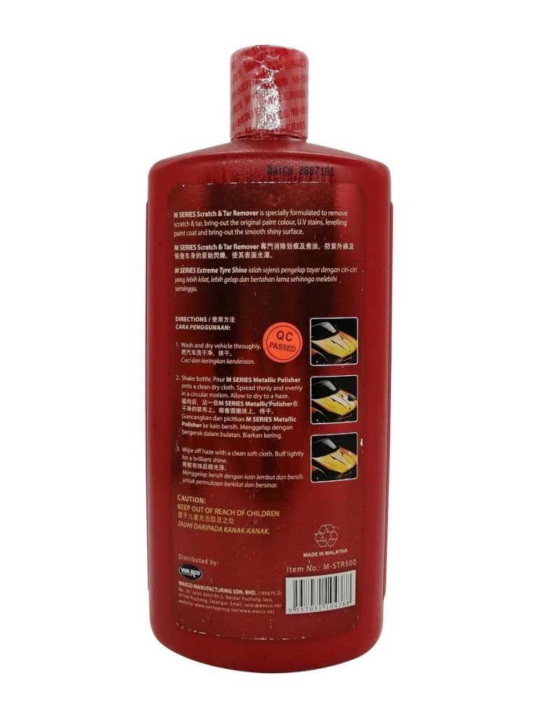 M-Series Scratch & Tar Remover 500ml – WAXCO Auto Care