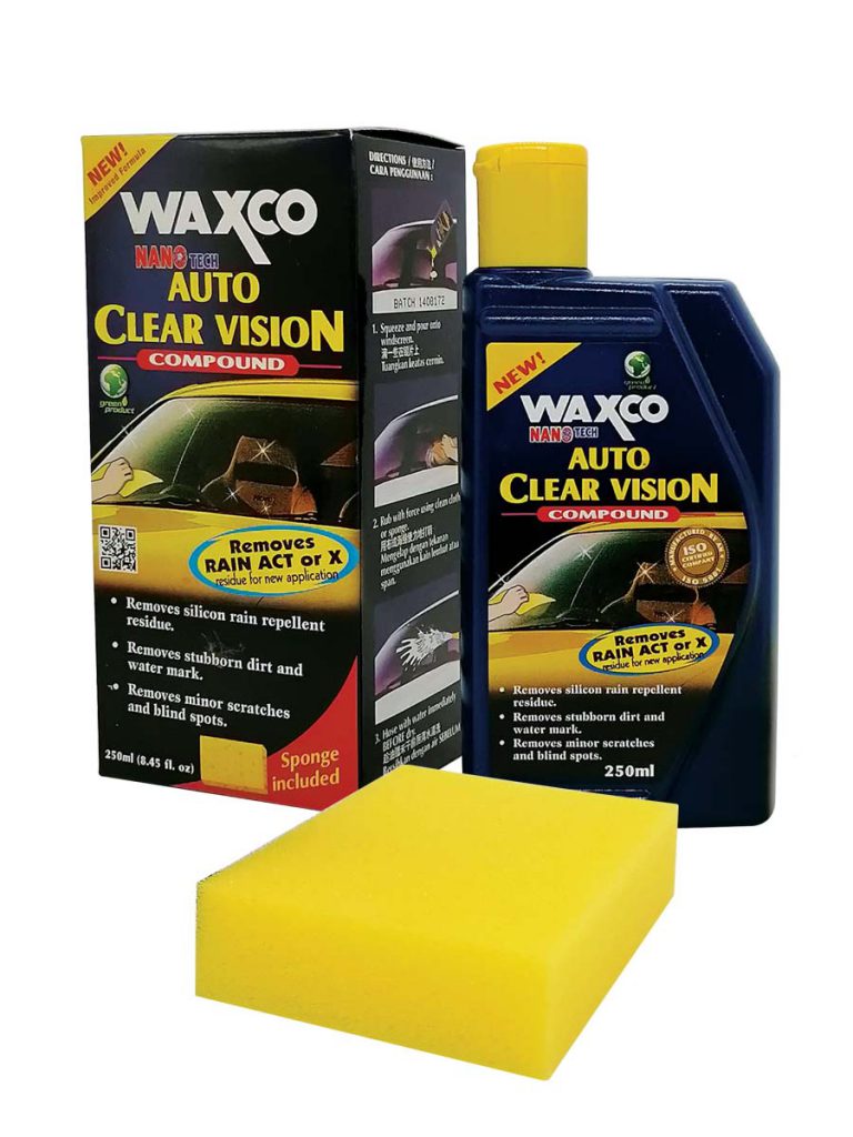 Auto Clear Vision Compound 250 ml – WAXCO Auto Care