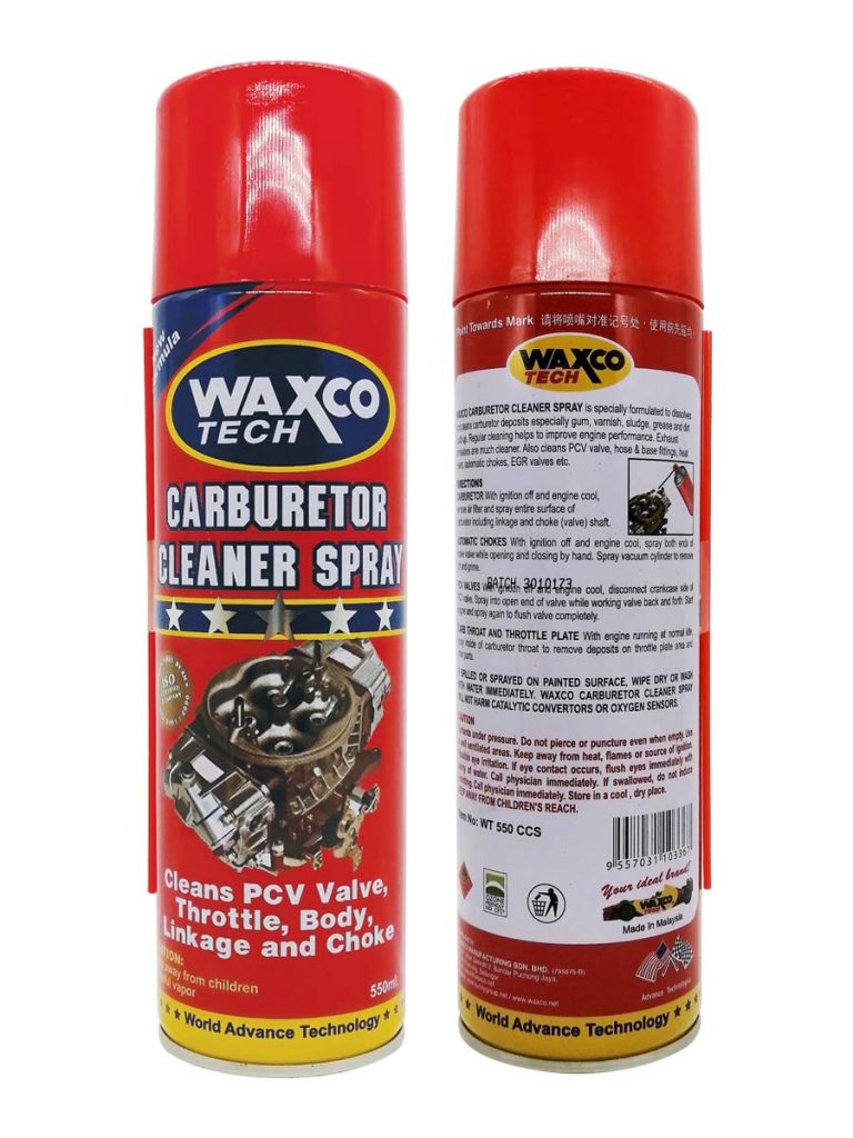 Carburetor Cleaner Spray 550ml – WAXCO Auto Care