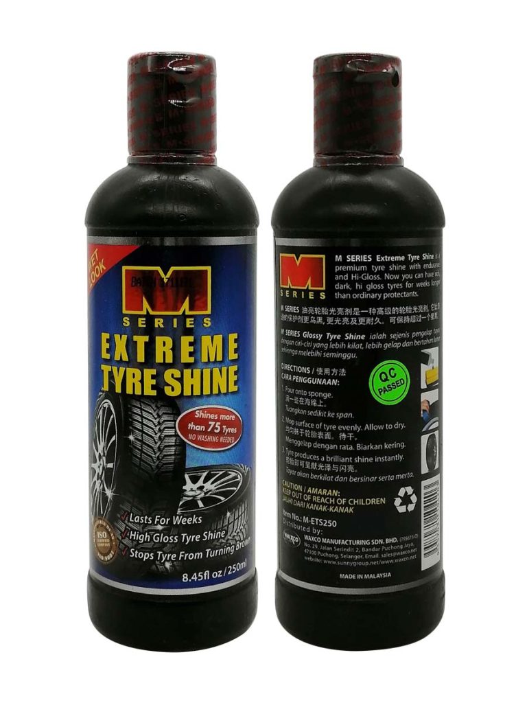 M-Series Extreme Tyre Shine 250ml – WAXCO Auto Care